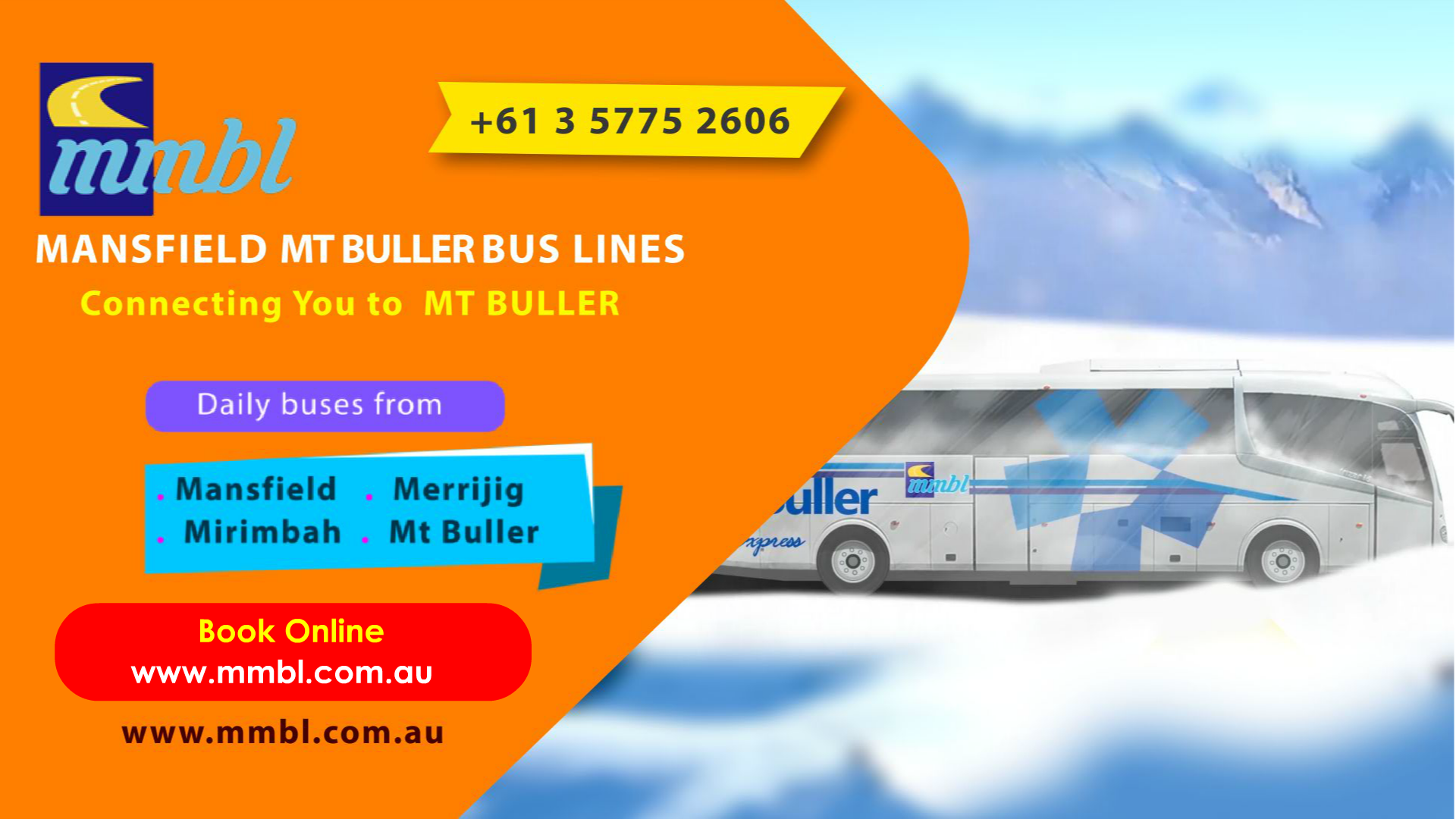Free Download Mansfield Mt Buller Bus Lines MMBL Photos 1920x1080 For
