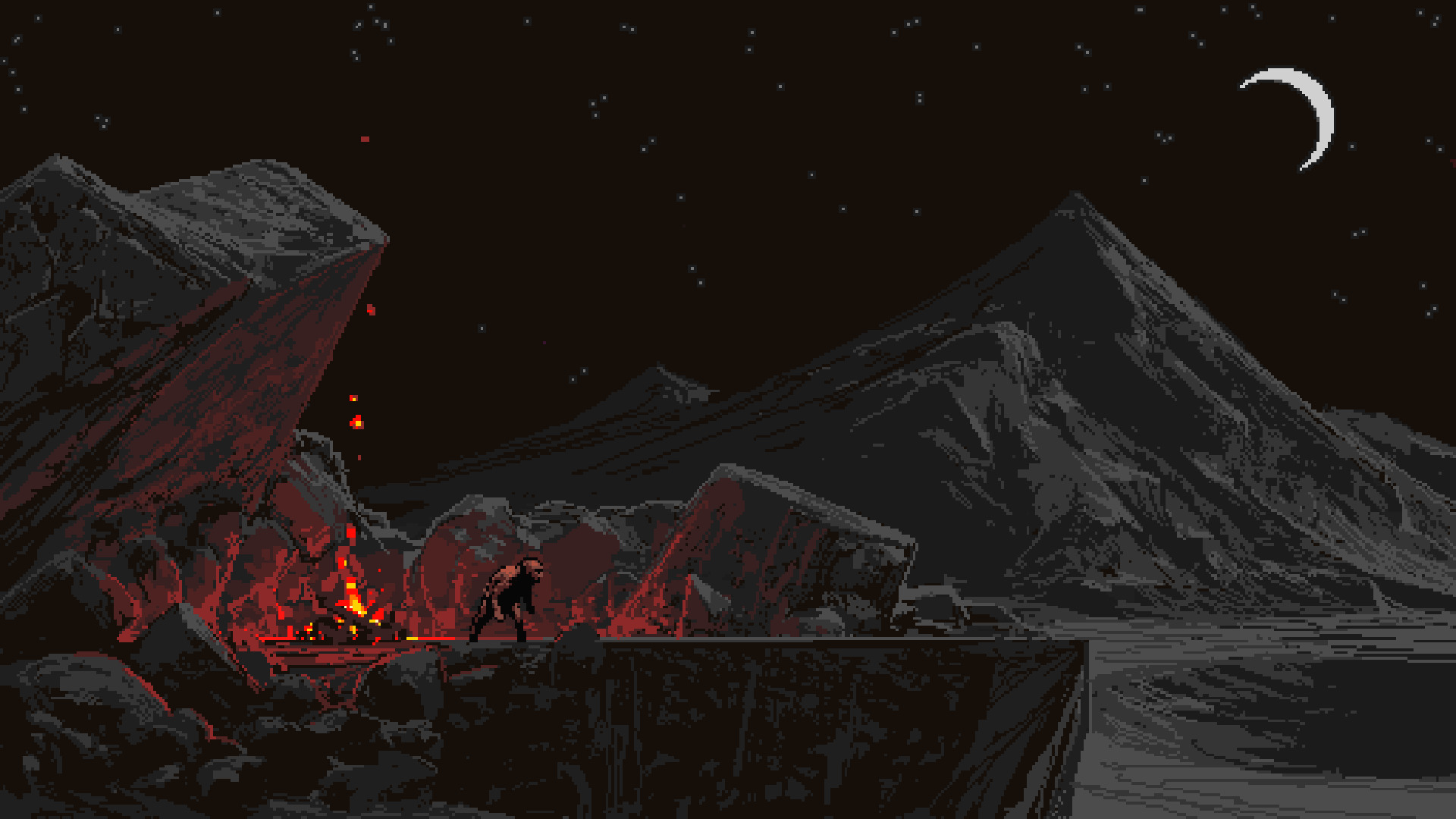 🔥 Free Download Pixel Art Wallpaper Action Adventure Game Geological ...