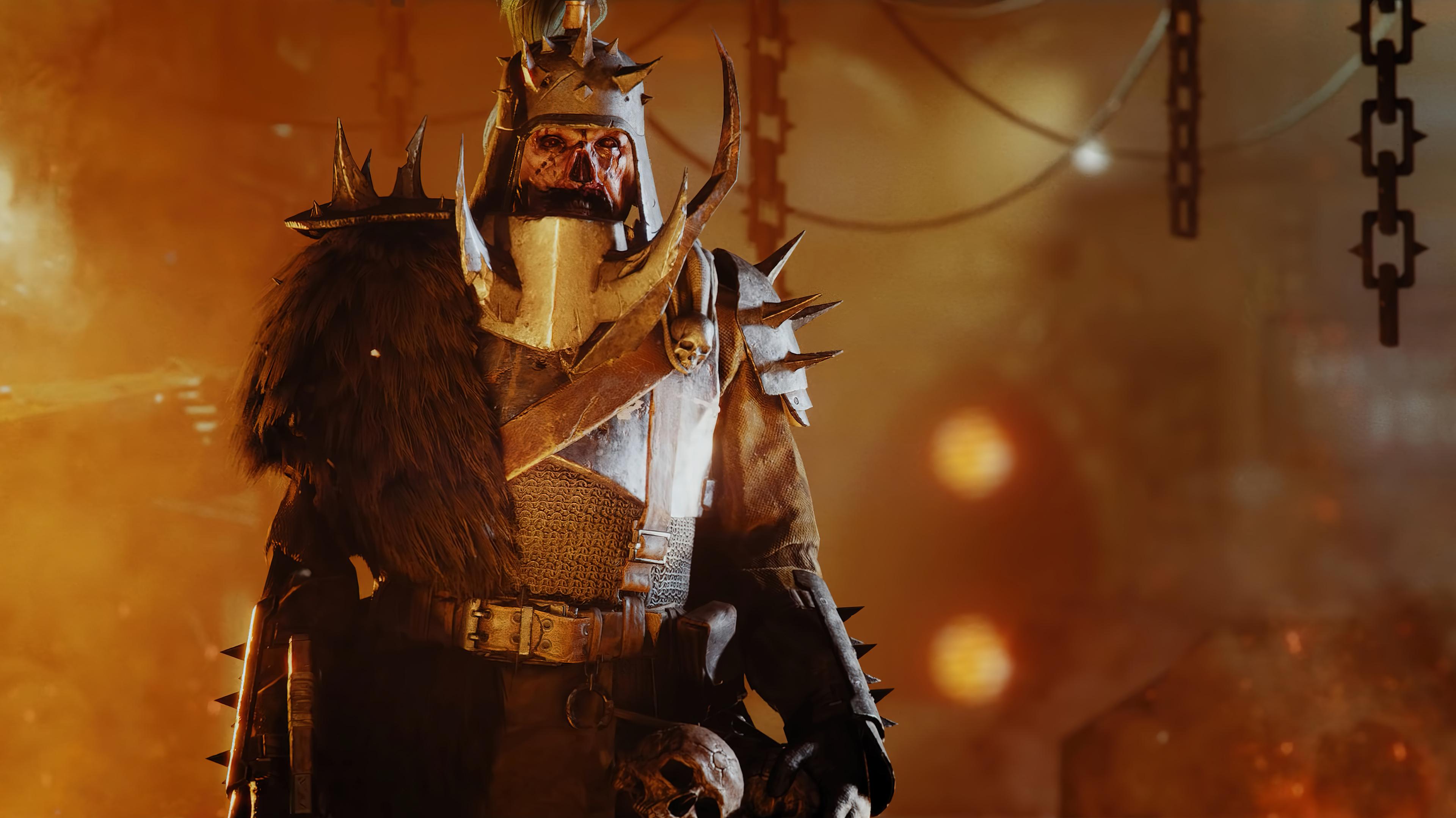 🔥 Free Download Warhammer Darktide Game Enemy Hd 4k Wallpaper by ...