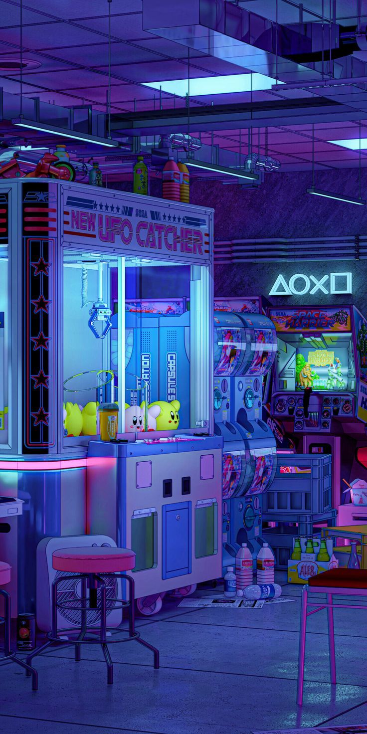 🔥 [50+] Arcade Aesthetic Wallpapers | WallpaperSafari