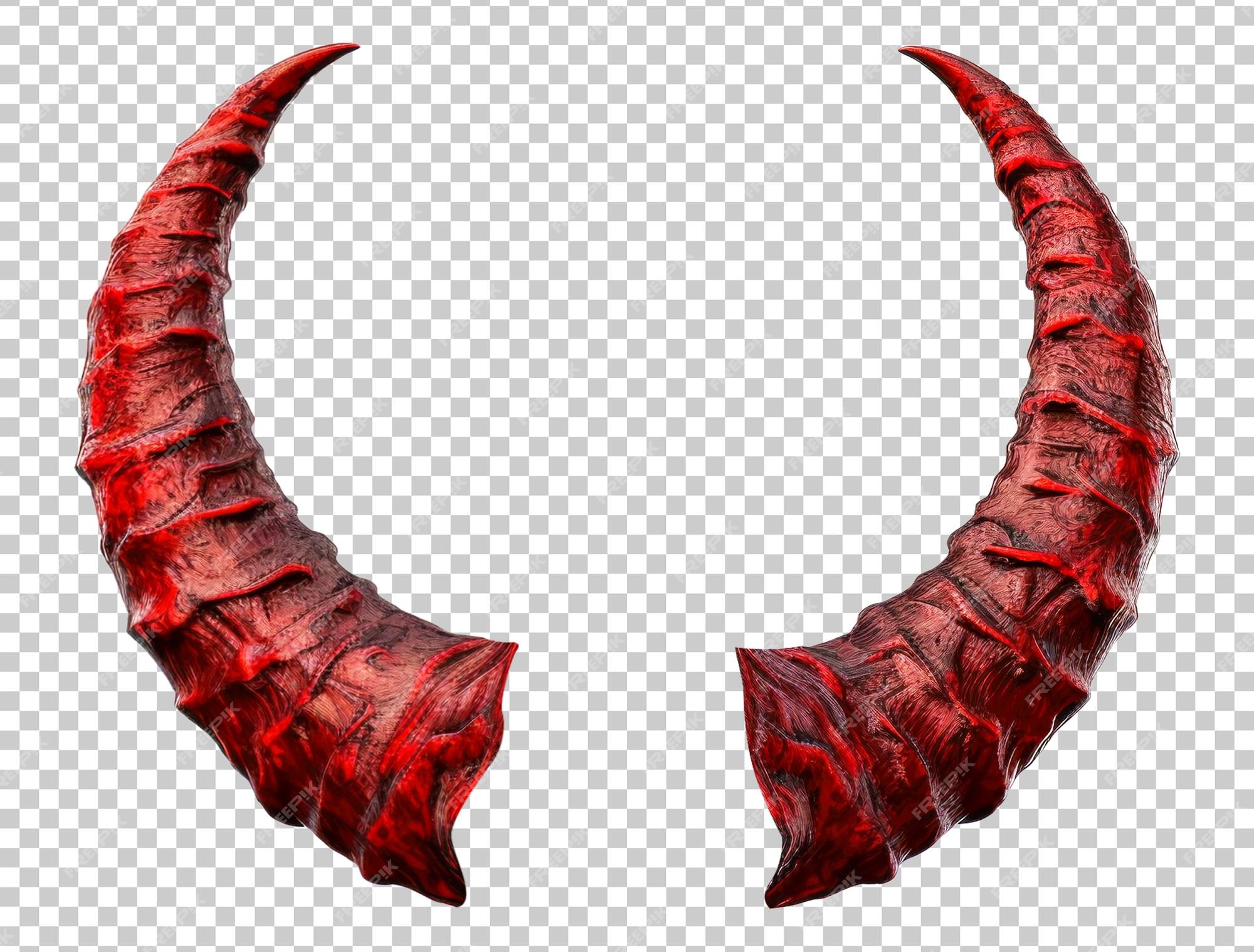 🔥 Free Download Devil Demon Horns Isolated On Transparent Background ...