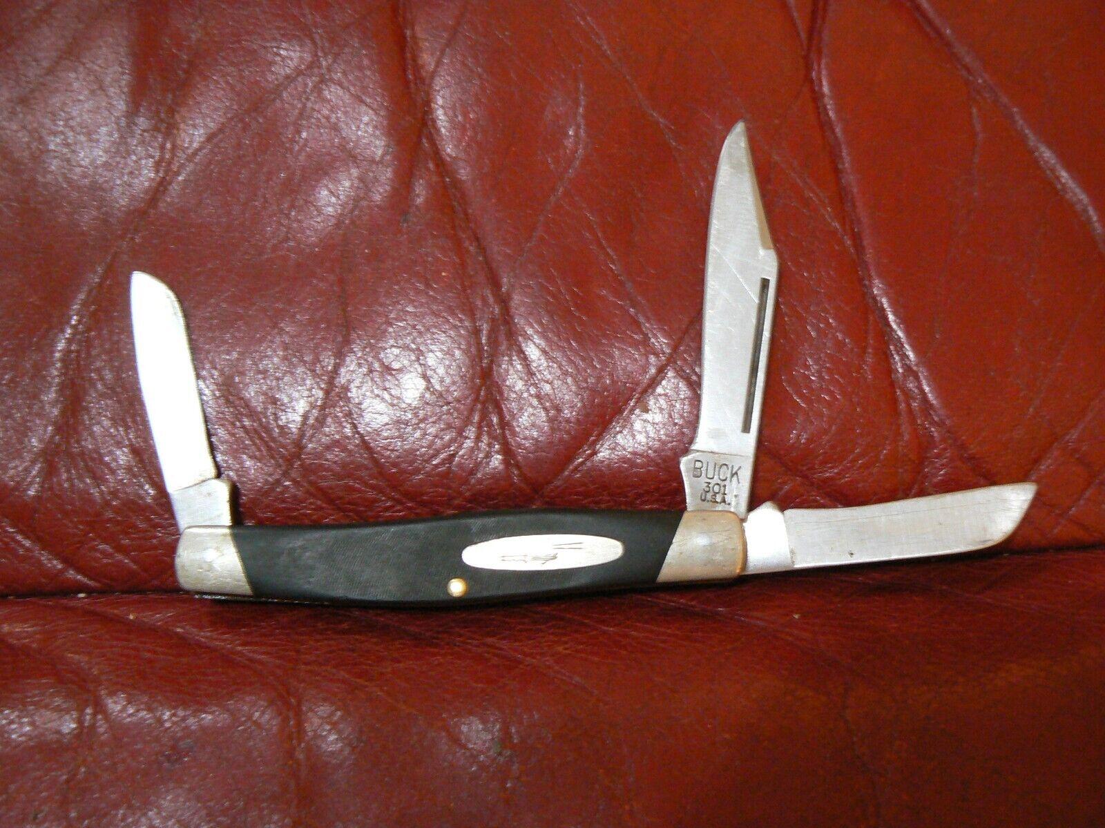 🔥 Free Download Vintage Buck Stockman Blade Pocket Knife Usa Body Logic ...