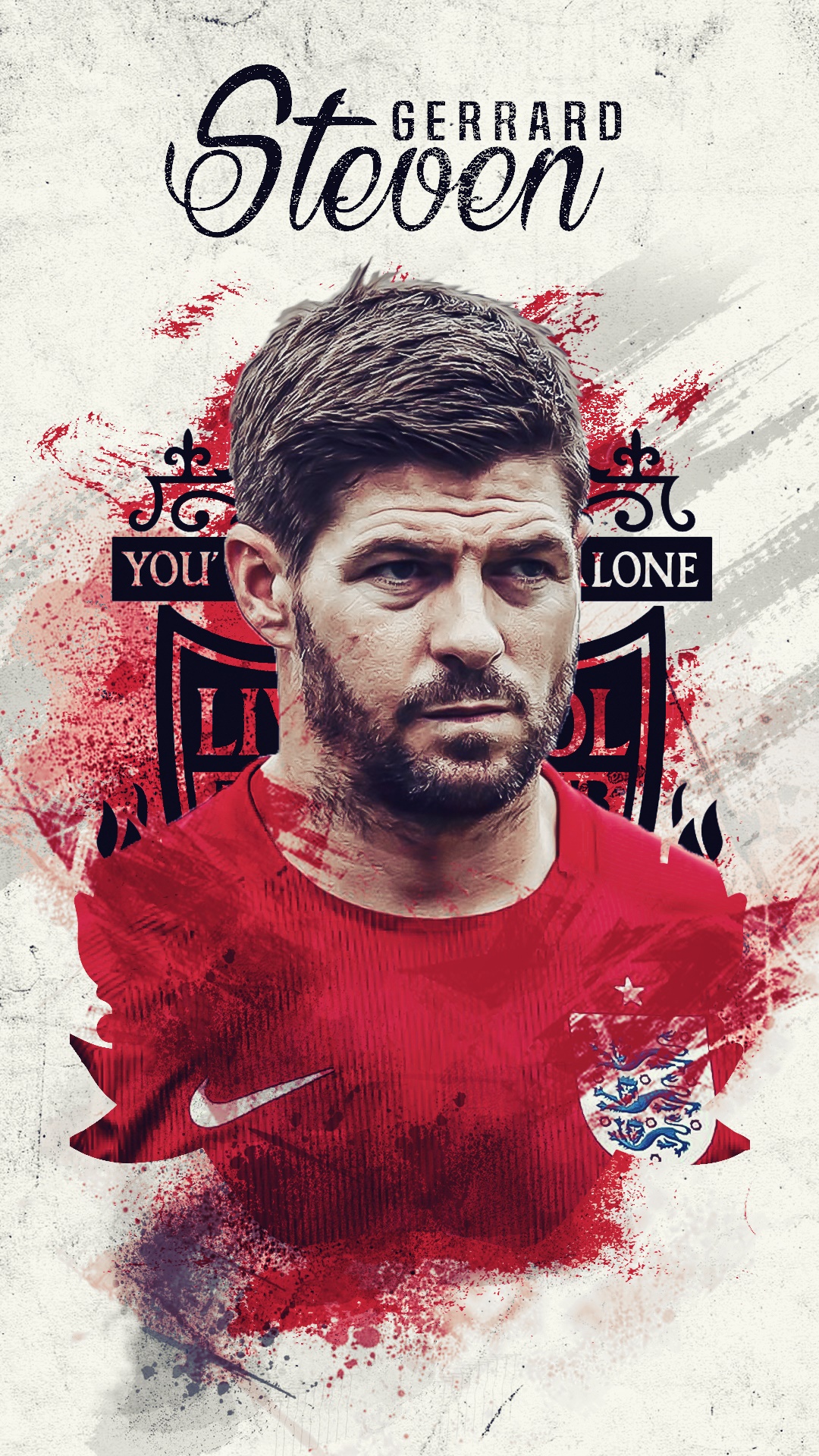 🔥 Free Download Steven Gerrard Phone Wallpaper Hd by @emilyg ...