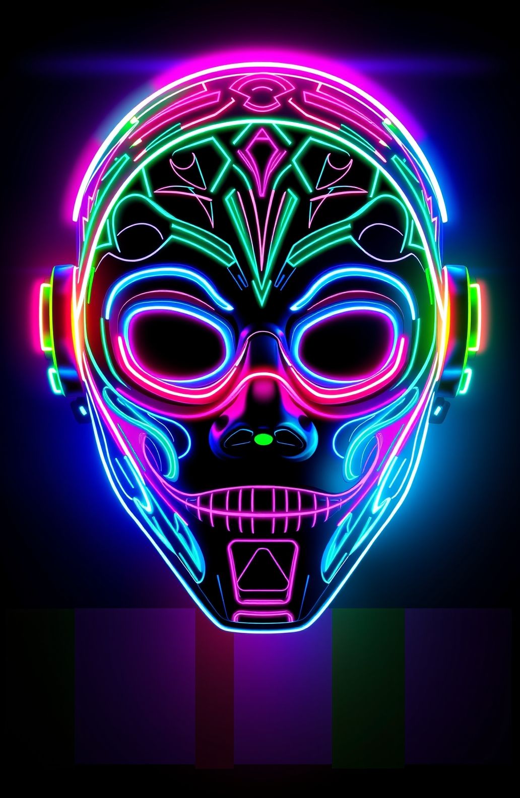 🔥 [30+] Neon Mask Wallpapers | WallpaperSafari