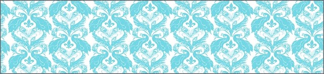 Free download Turquoise Border 13 Sq Ft Contemporary Wallpaper by ...