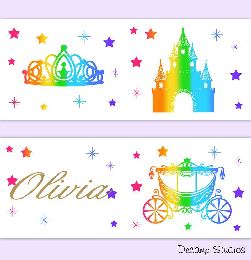 Princess Crown Wallpaper Border