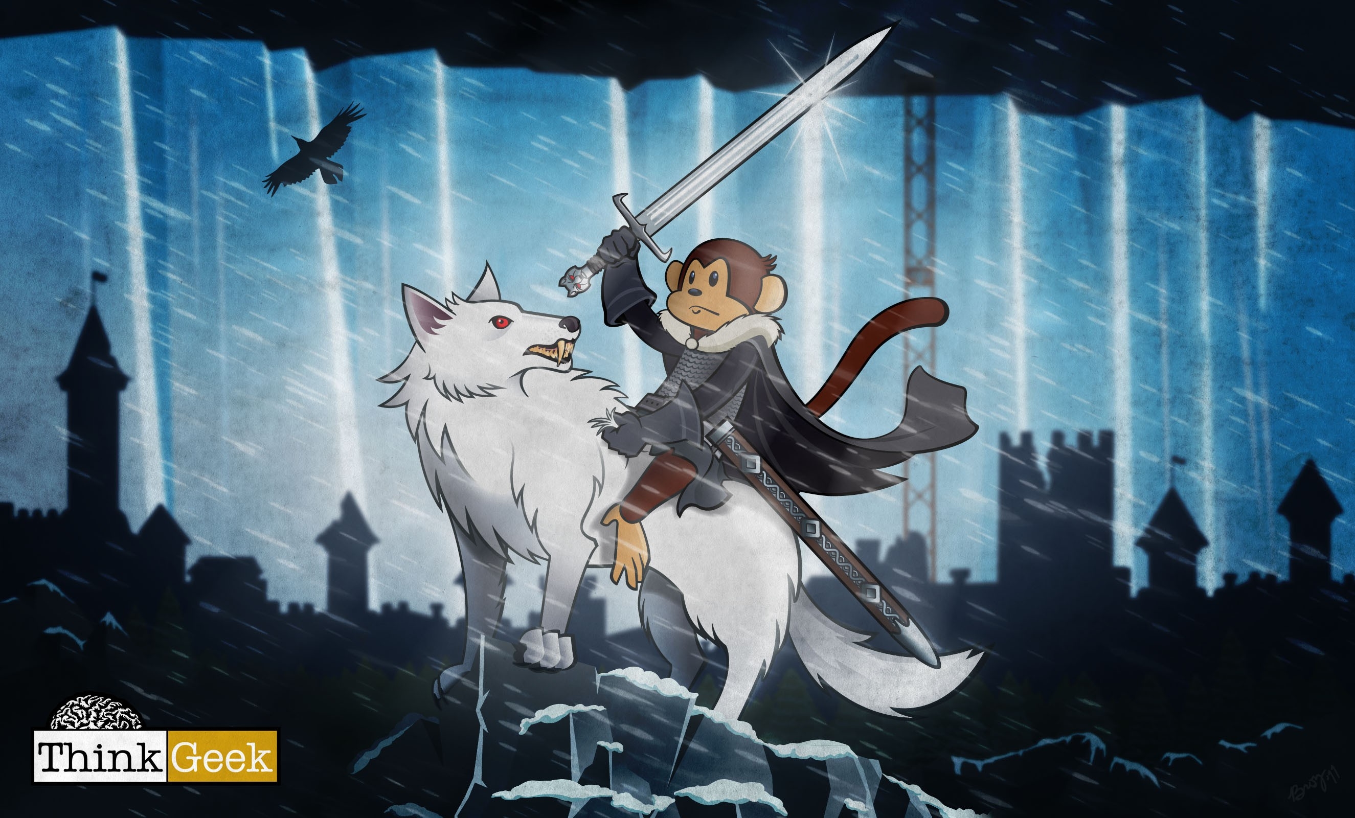 🔥 Free Download Monkeys Thinkgeek High Quality Wallpaper Definition by ...