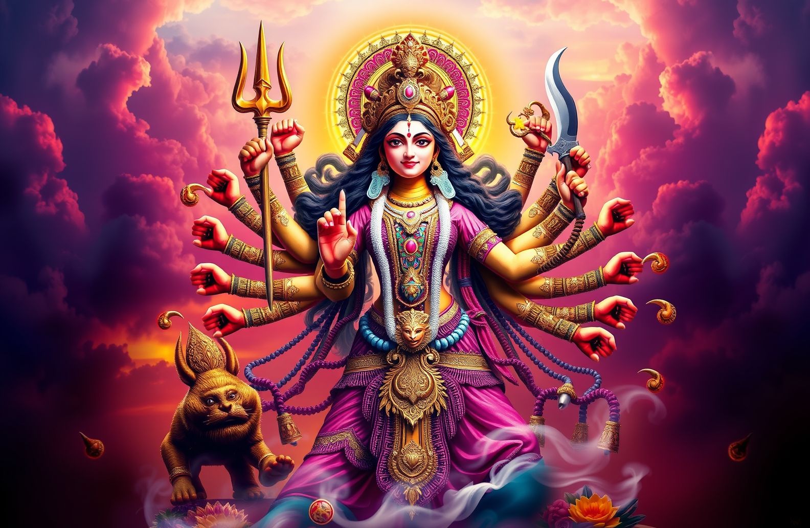 🔥 [40+] God Durga HD Wallpapers | WallpaperSafari