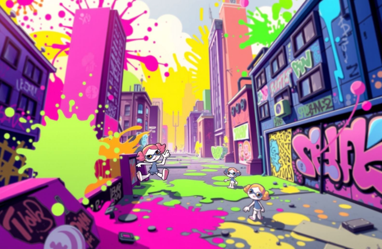 🔥 Free Download Splatoon Background by @kimberlya84 | WallpaperSafari