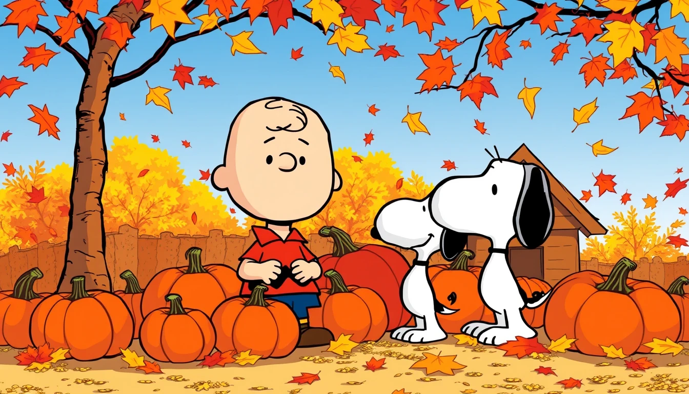 🔥 [60+] Peanuts Autumn Wallpapers | WallpaperSafari