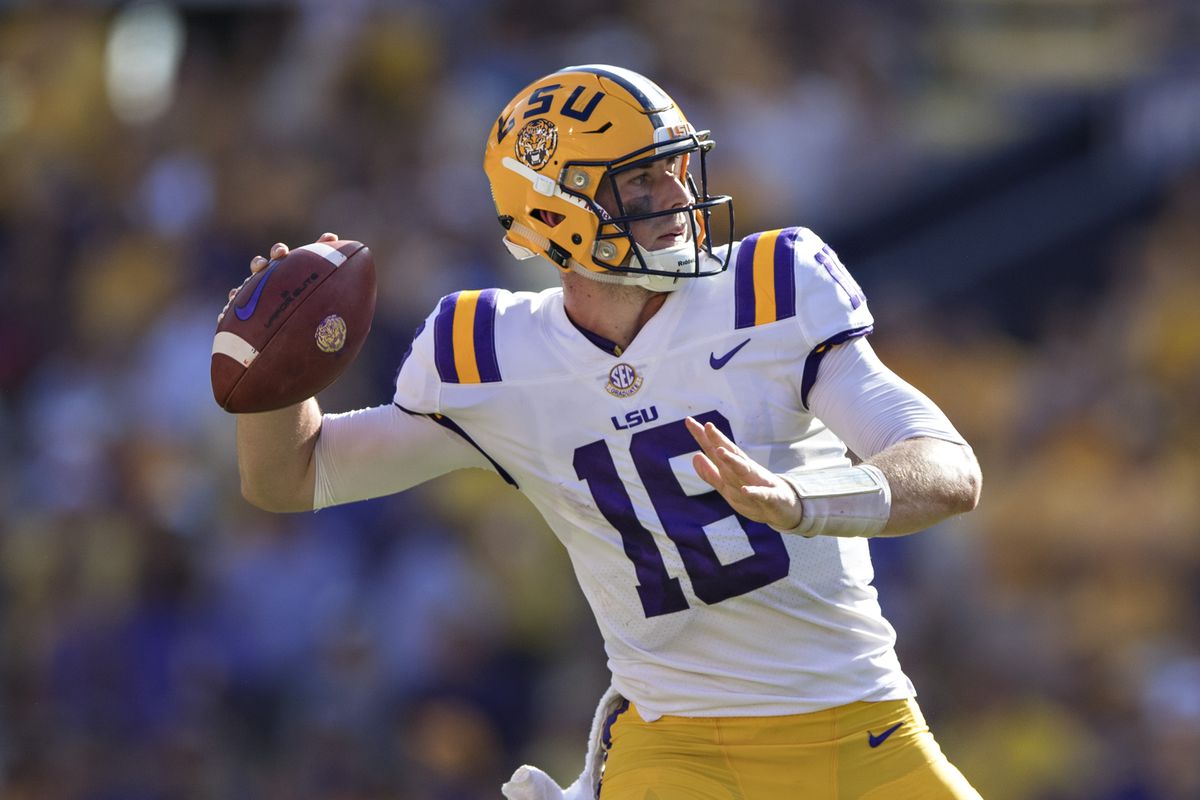 🔥 Free Download Lsu S Quarterback History Is Disappointing But Not That ...