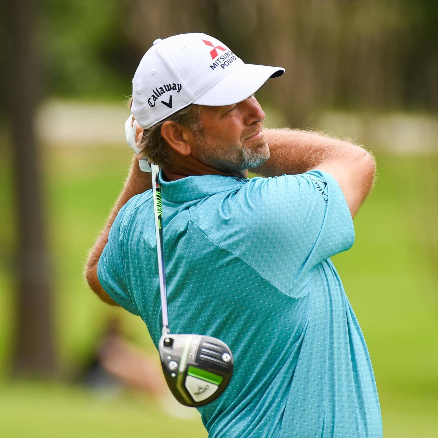 🔥 Free Download Retief Goosen Swinging His Driver Club Wallpaper by ...