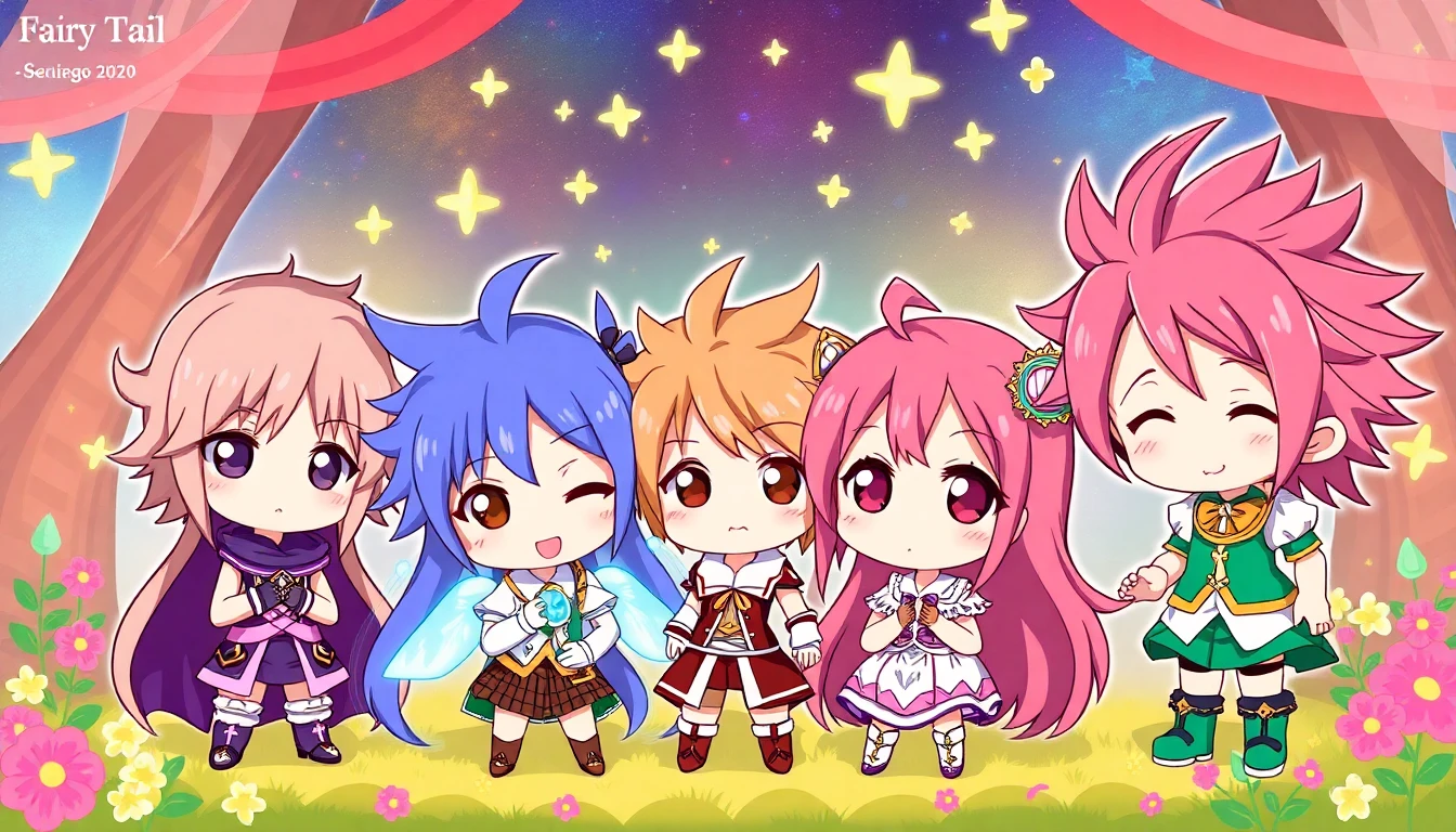 🔥 [50+] Fairy Tail Chibi Wallpapers | WallpaperSafari