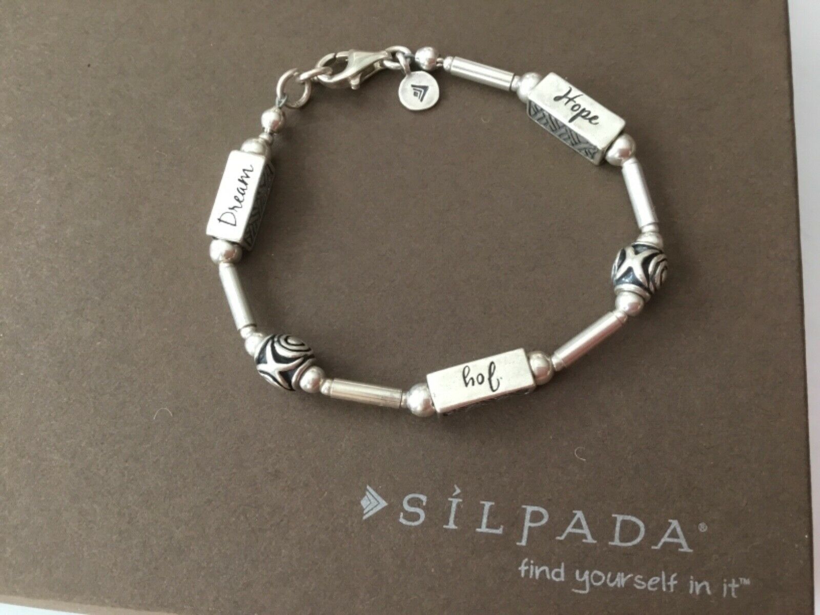 🔥 Free Download Silpada Sterling Silver Hope Joy Dream And Similar ...