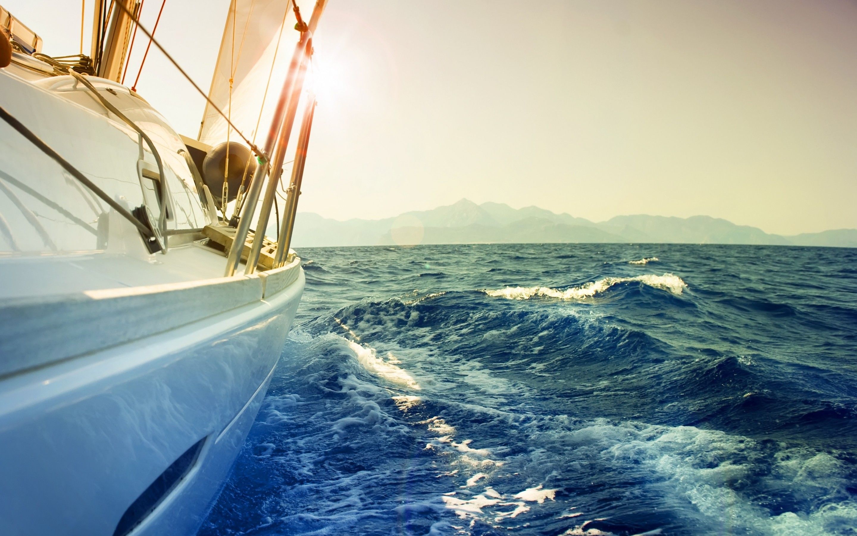  45 Yacht Backgrounds WallpaperSafari