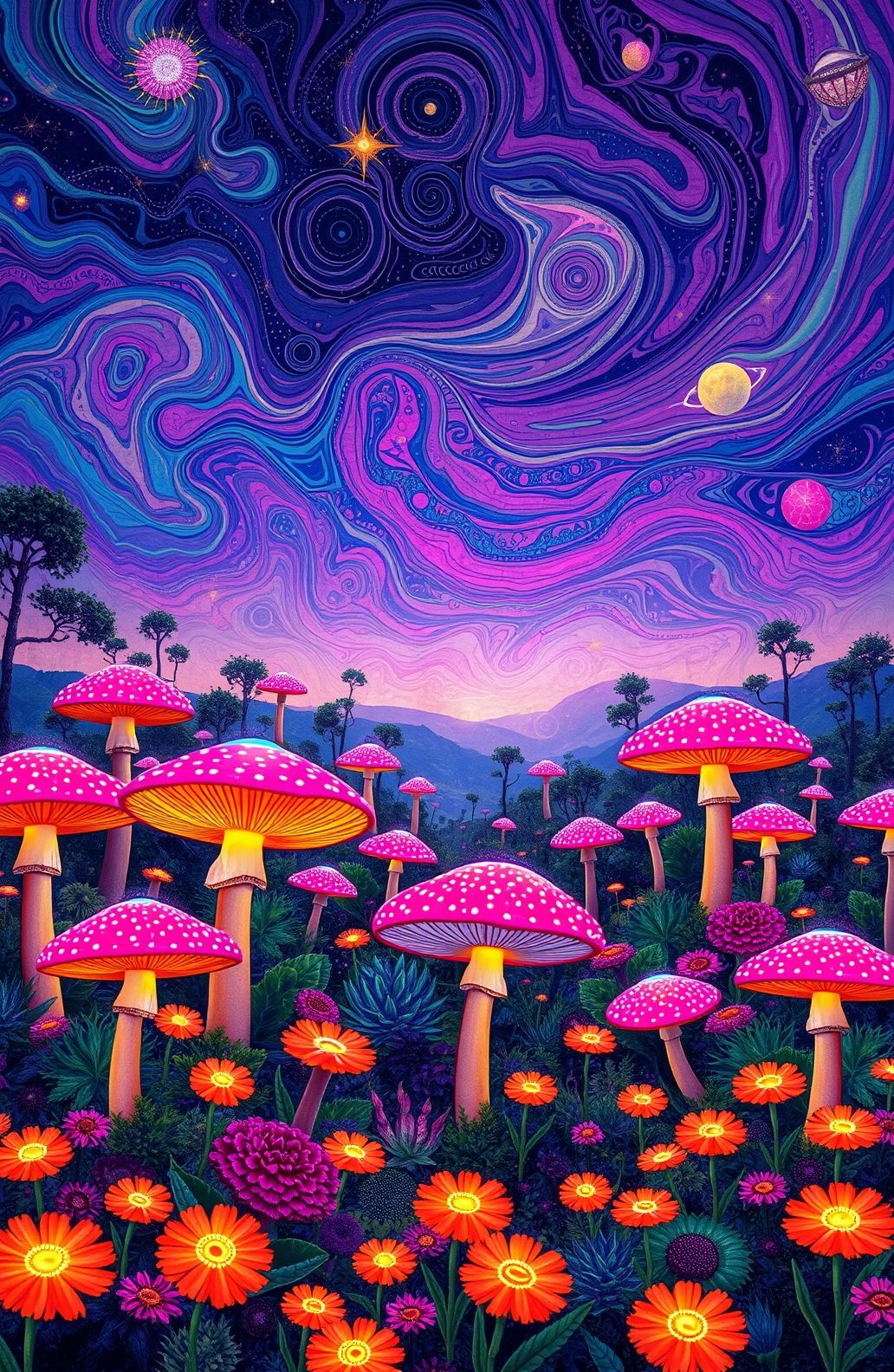🔥 Free Download Trippy Shroom Wallpaper by @pwilliams | WallpaperSafari