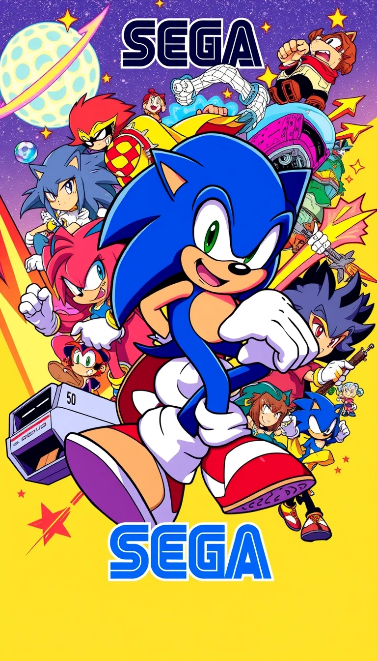 🔥 [50+] Sega Games Wallpapers | WallpaperSafari