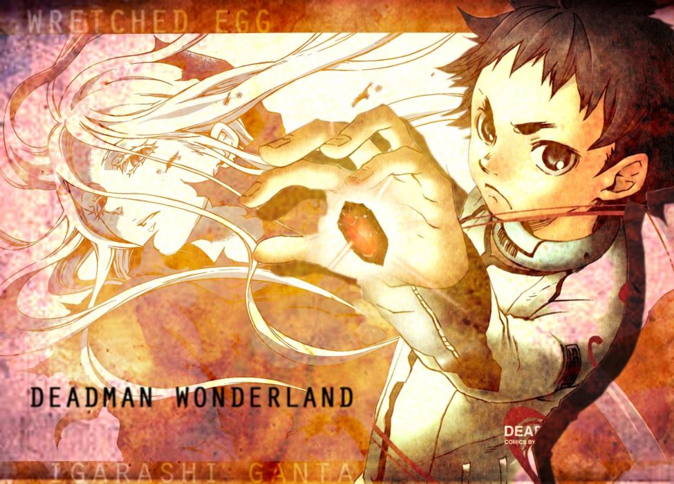 🔥 Free Download Deadman Wonderland Ganta And Shiro Wallpaper ...
