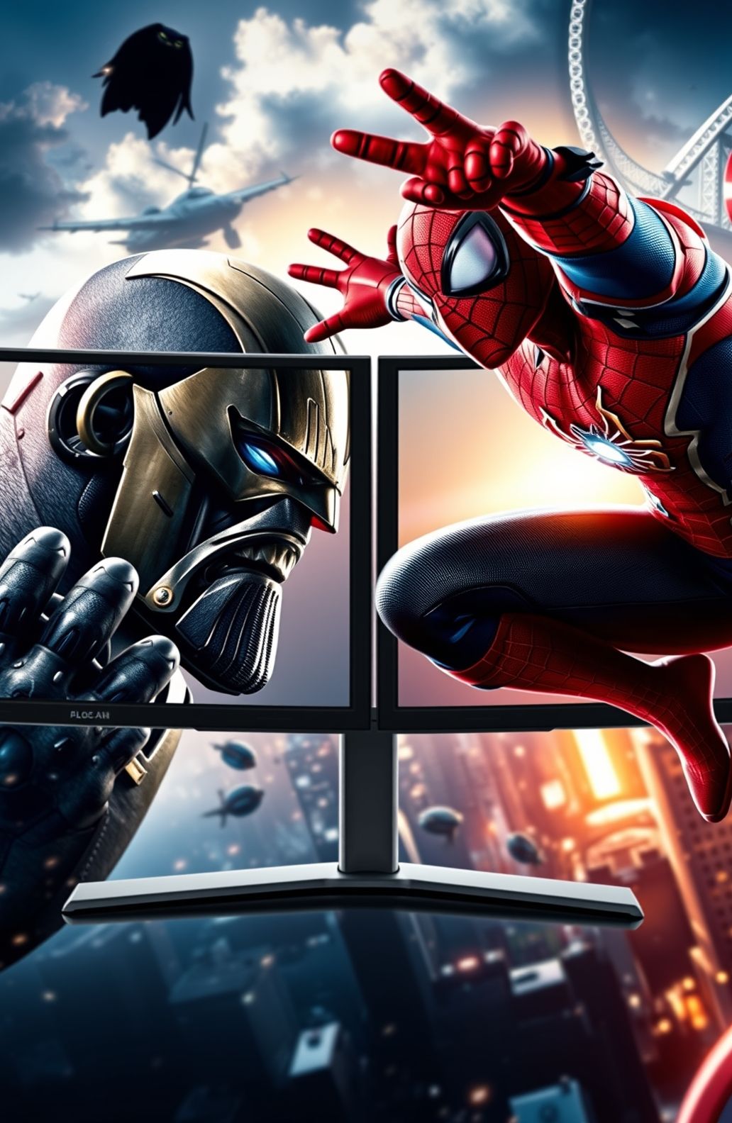 🔥 Free Download Marvel Dual Monitor Wallpaper by @sfrancis ...