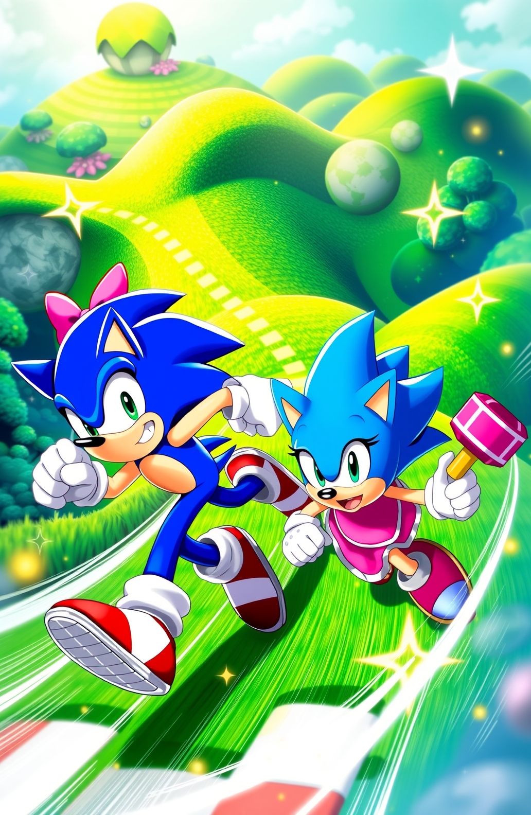 🔥 Free Download Sonic And Amy Wallpaper by @amandawagner | WallpaperSafari