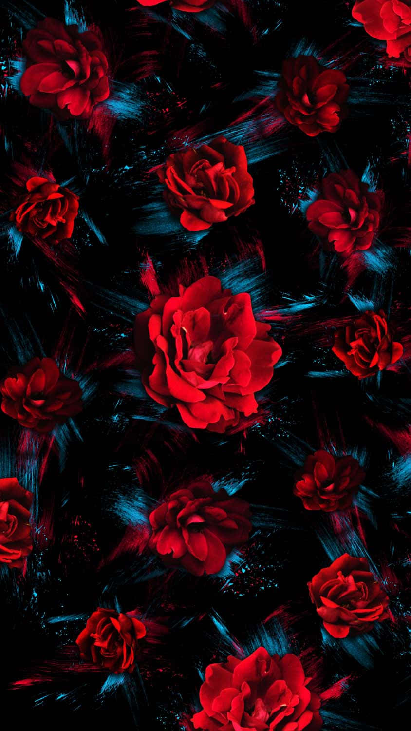 🔥 [50+] Red Flower Aesthetic Wallpapers | WallpaperSafari