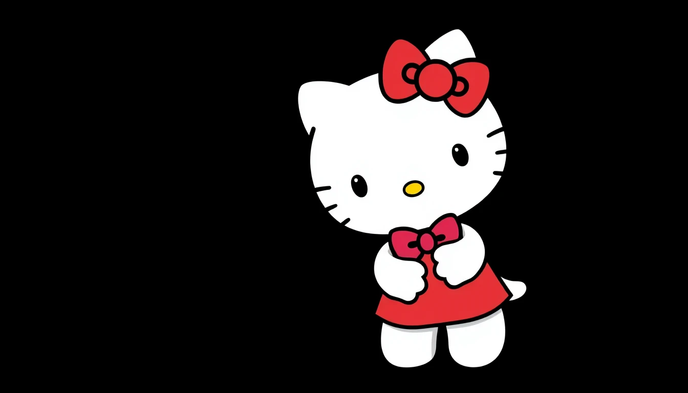 🔥 Download Hello Kitty Black Background by @amarquez | Hello Kitty Black Backgrounds, Hello ...
