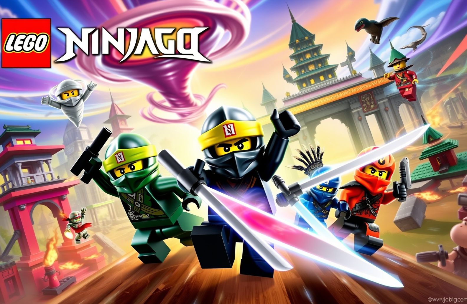 🔥 Free Download Lego Ninjago Wallpaper by @ebarron | WallpaperSafari