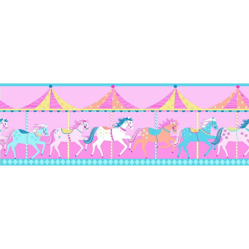 Free download Carousel Peel Stick Wall Decal Border [800x800] for your ...