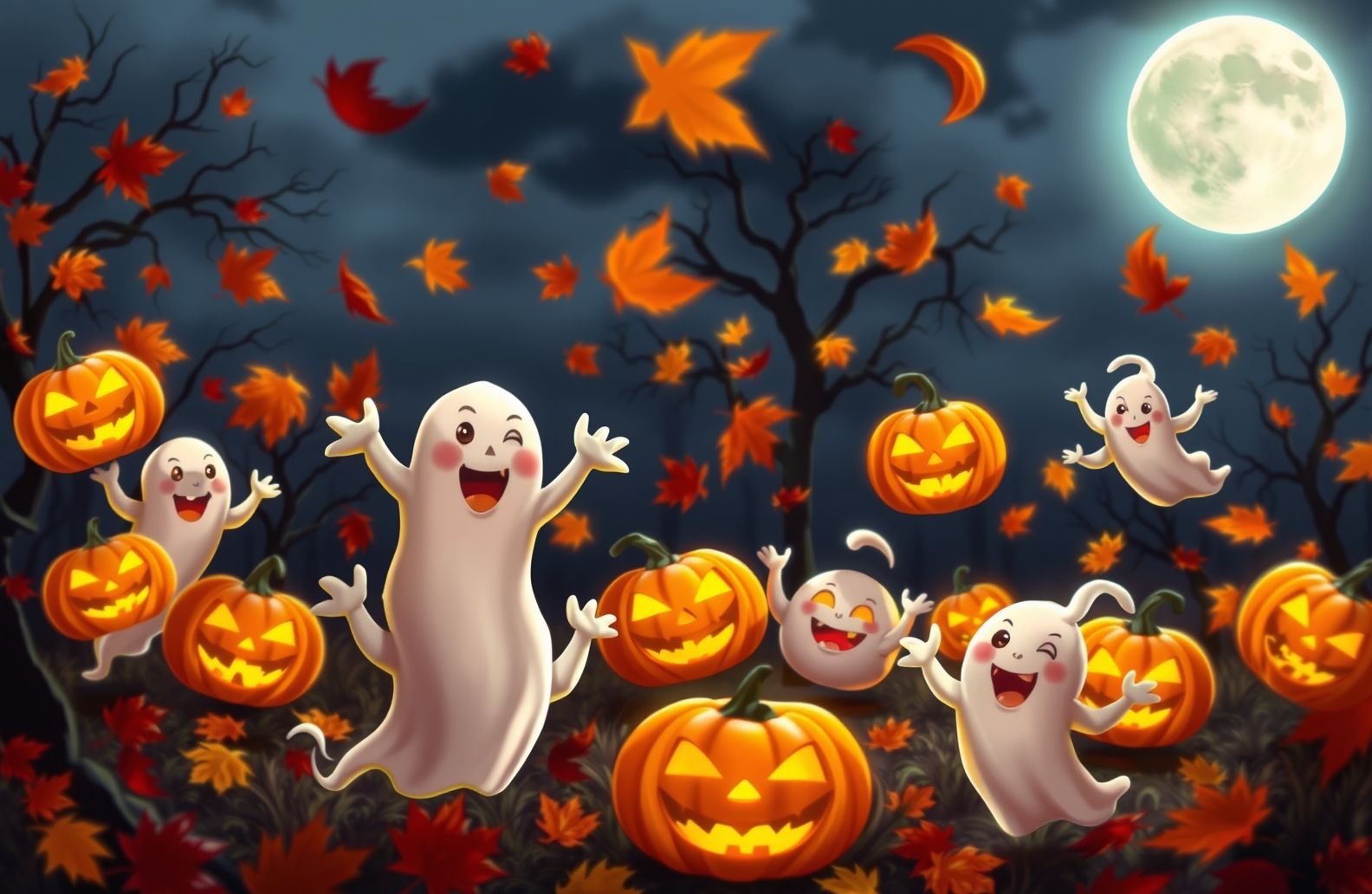 🔥 Free Download Animated Halloween Wallpaper And Screensavers by ...