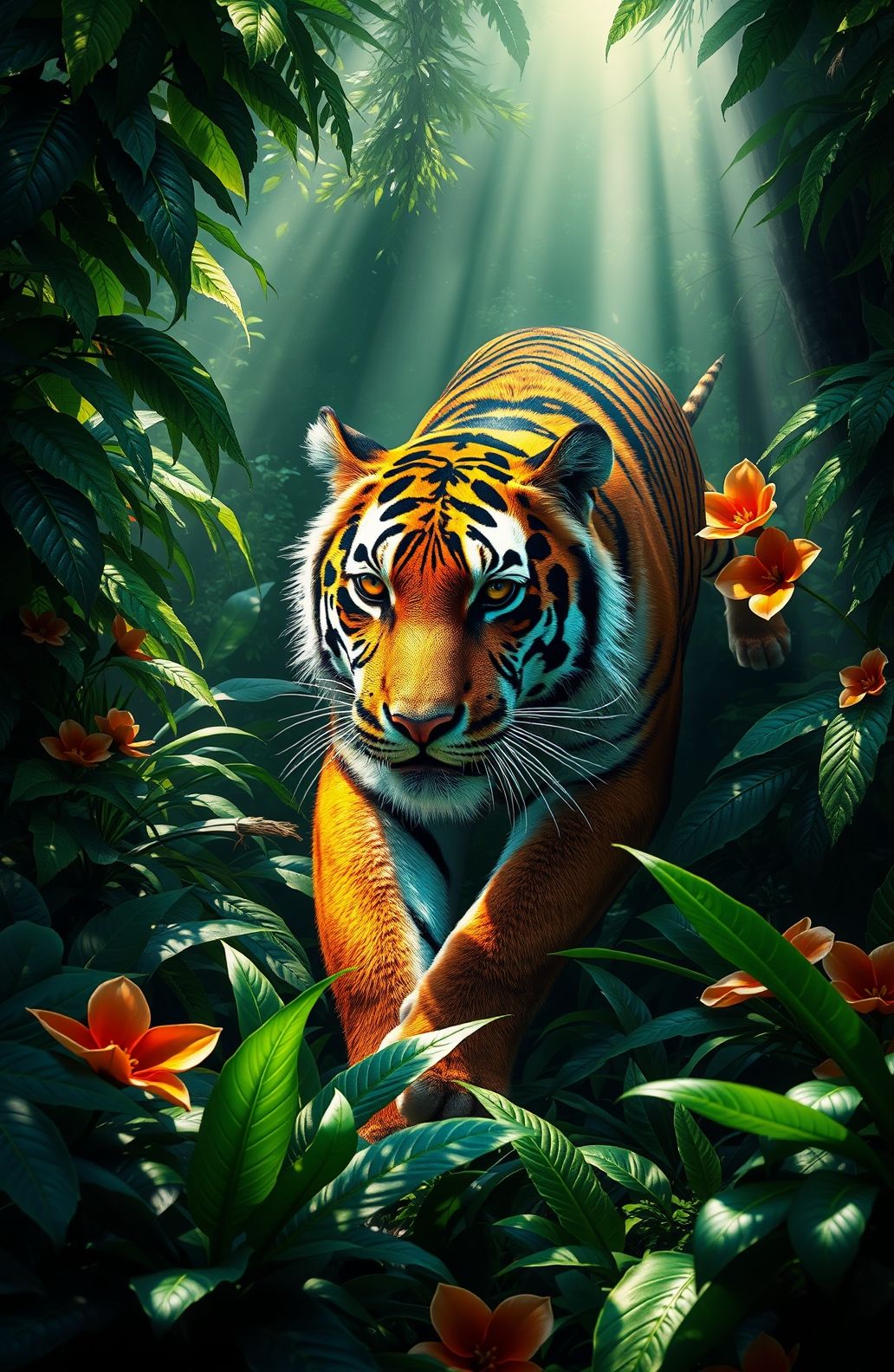🔥 Free Download 3d Tiger Wallpaper by @zacharyedwards | WallpaperSafari