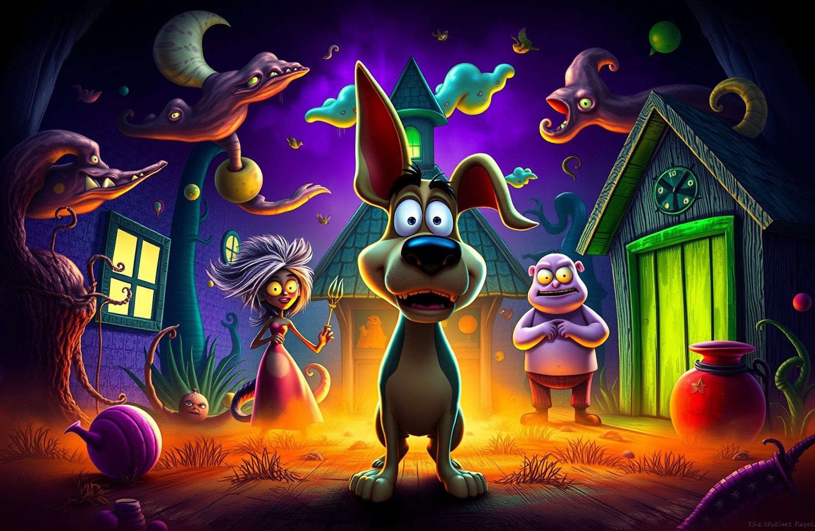 🔥 Free Download Courage The Cowardly Dog 4k Hd Desktop Wallpaper For ...