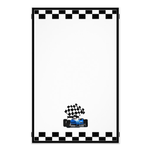Nascar Checkered Flag Border