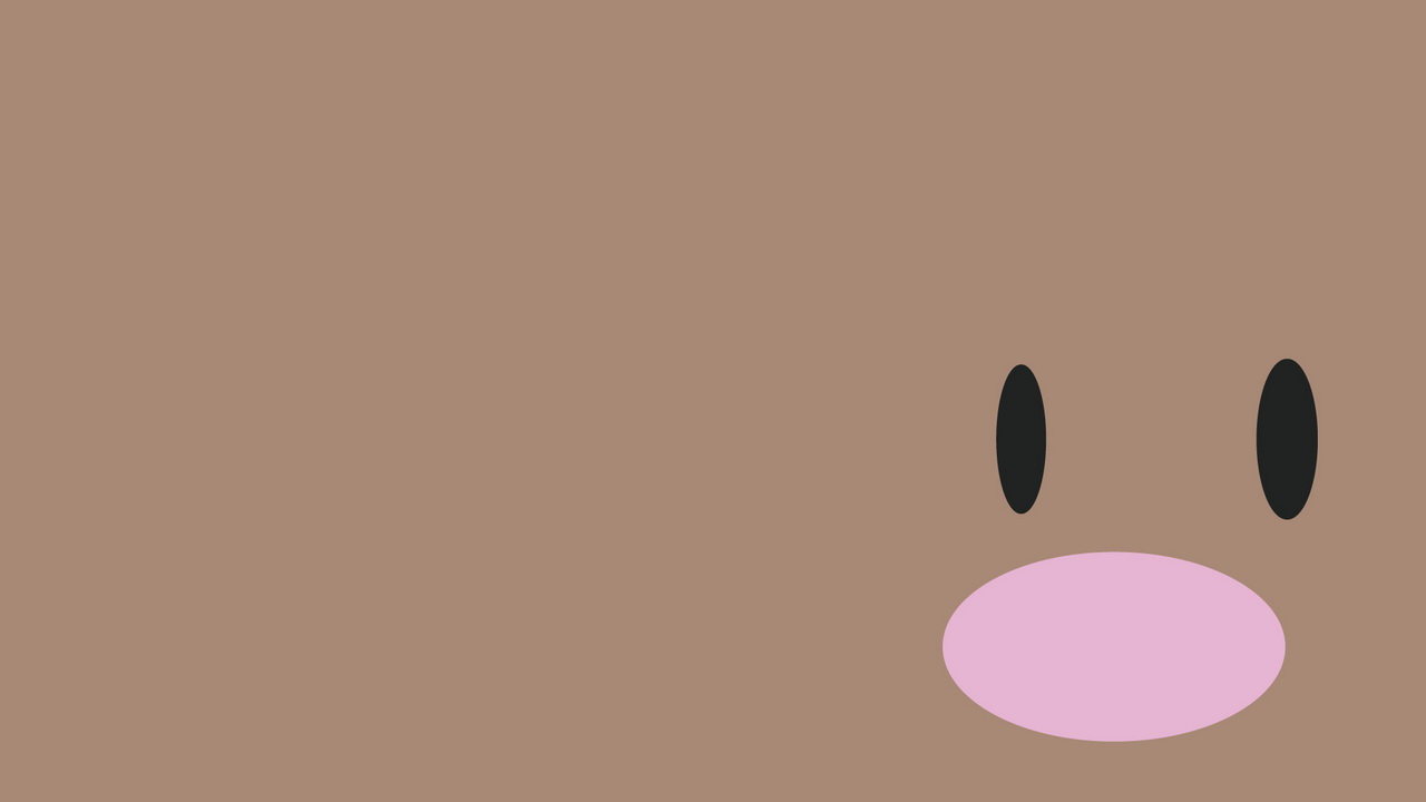 🔥 Free Download Diglett The Mole Pokemon Ground Cute Anime Hd Wallpaper ...