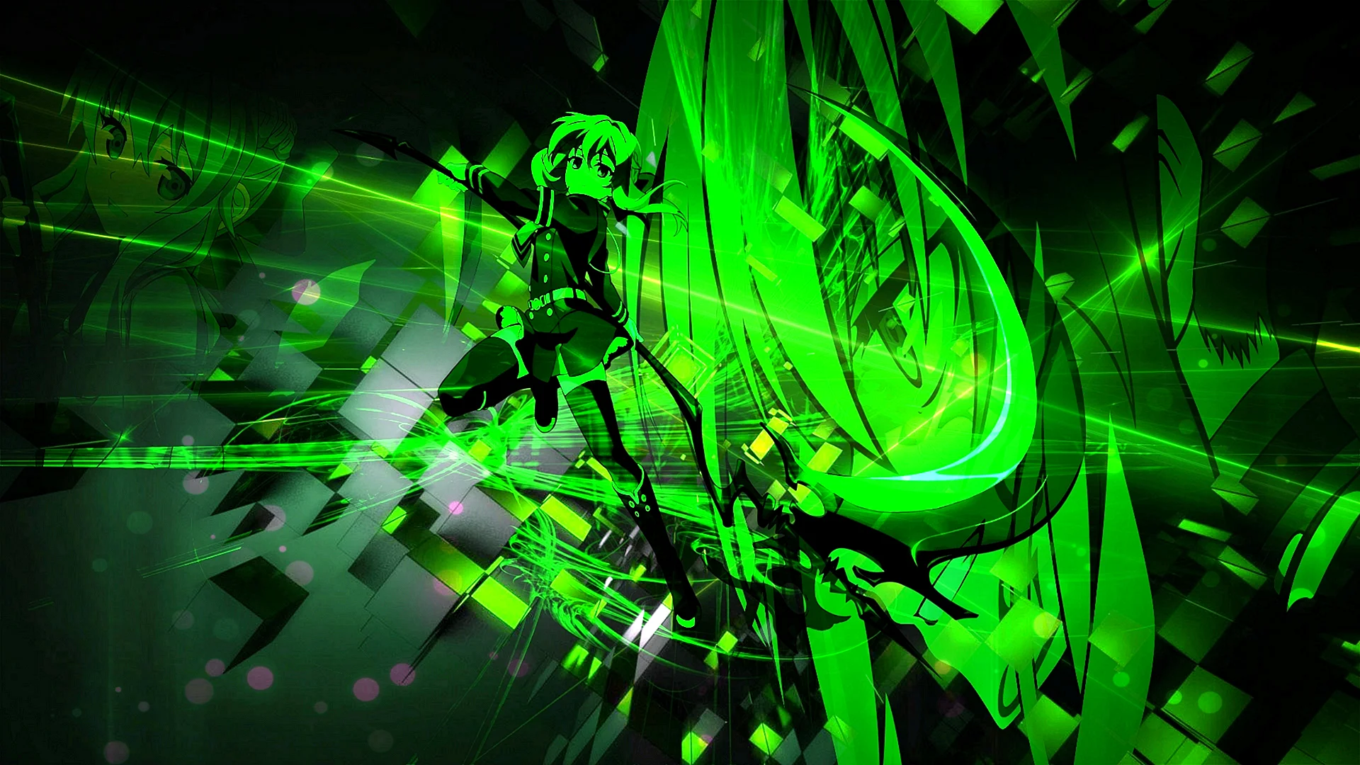 🔥 [30+] Green Anime Wallpapers | WallpaperSafari