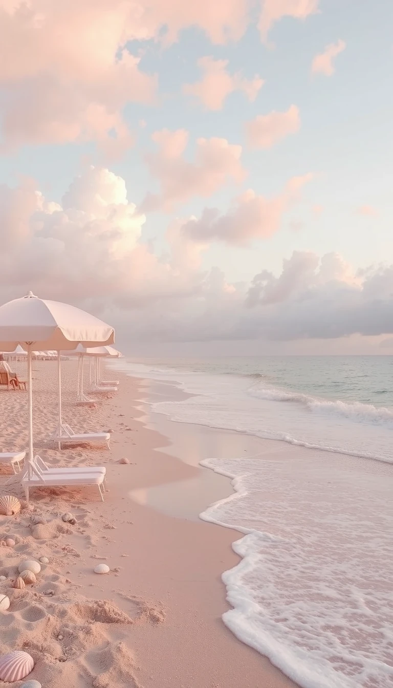 🔥 [20+] Pink Girly Beach Wallpapers | WallpaperSafari