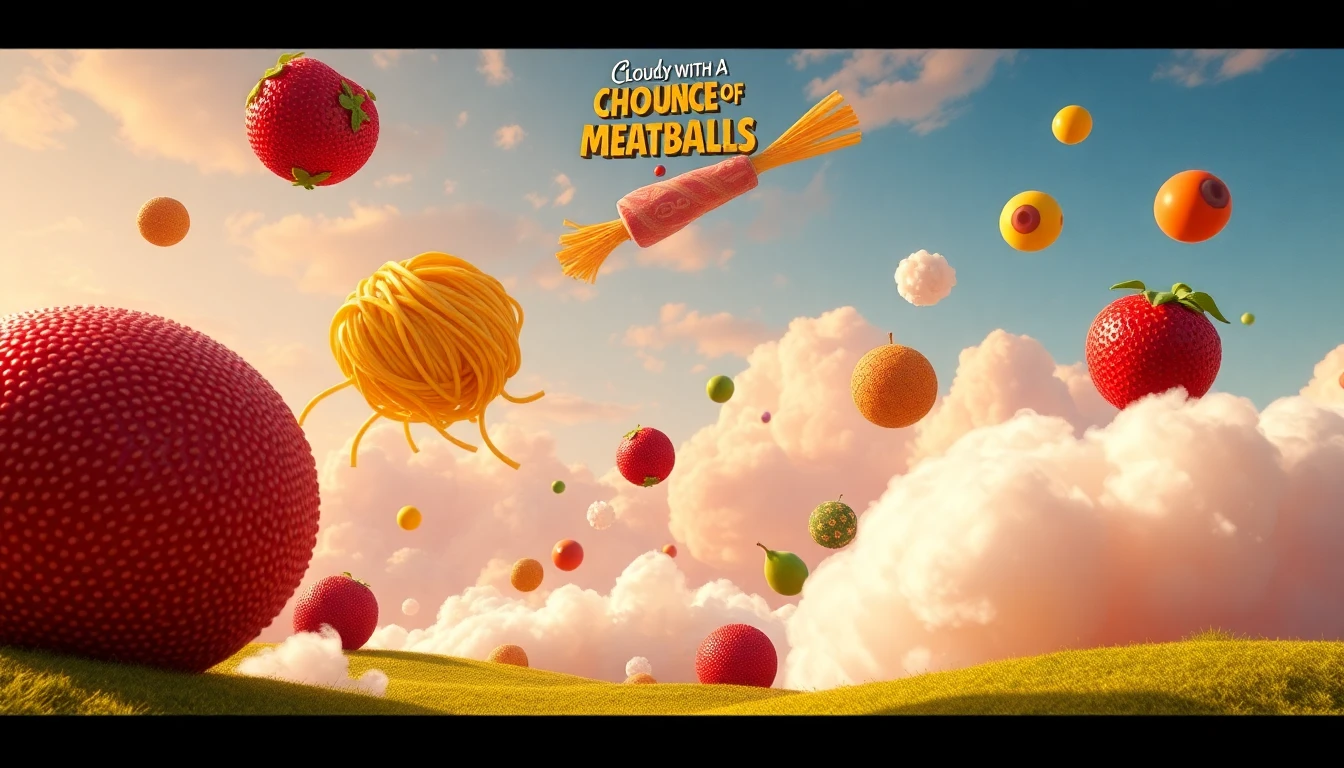 🔥 Free Download Cloudy With A Chance Of Meatballs Wallpaper by ...