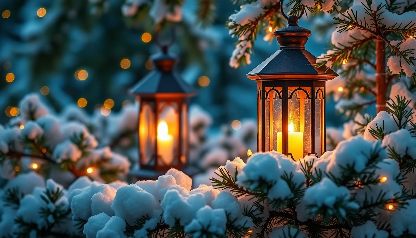 🔥 [30+] Christmas Lantern Wallpapers | WallpaperSafari