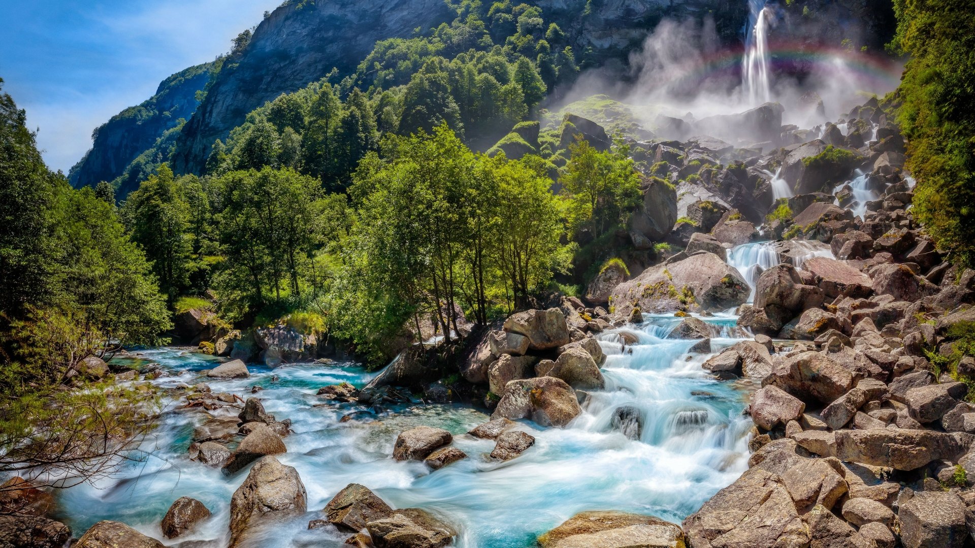 🔥 Free Download 4k Ultra Hd Waterfall Bliss Wallpaper by ...