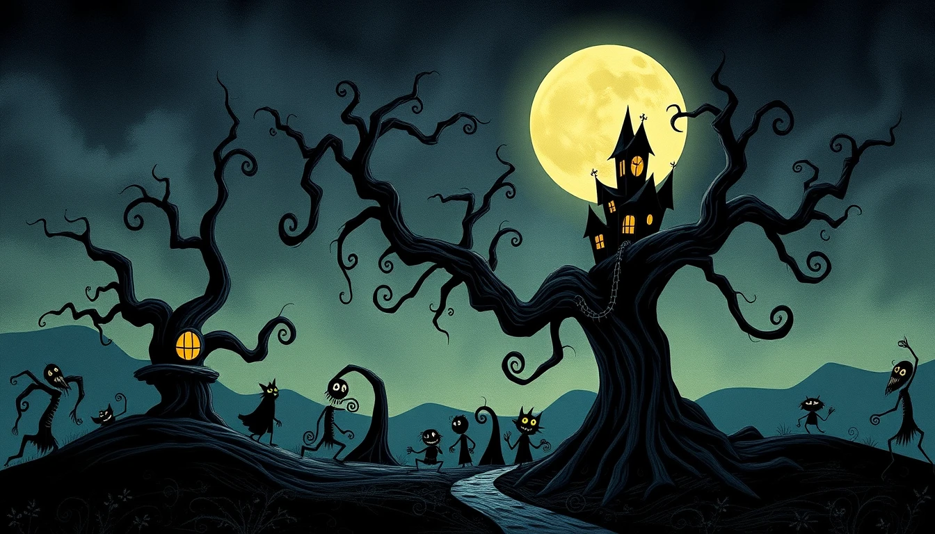 🔥 Download Tim Burton Wallpaper by @swilson4 on WallpaperSafari