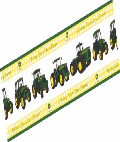 John Deere Tractor Wallpaper Border