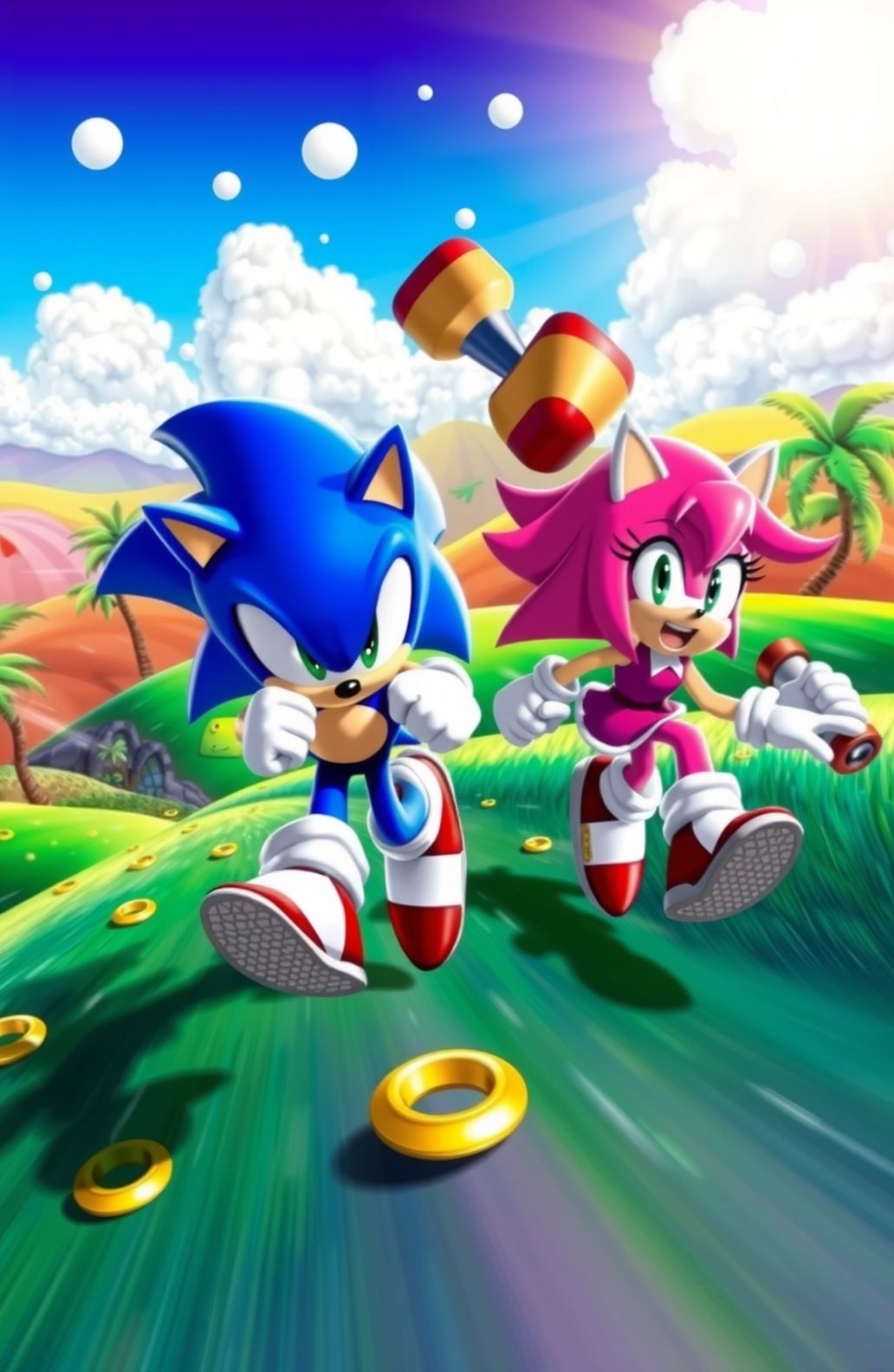 🔥 Free Download Sonic And Amy Wallpaper by @barbarab54 | WallpaperSafari