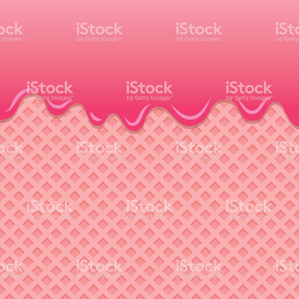 🔥 Free download Pink Wafer Background With Flowing Strawberry Jam Stock ...