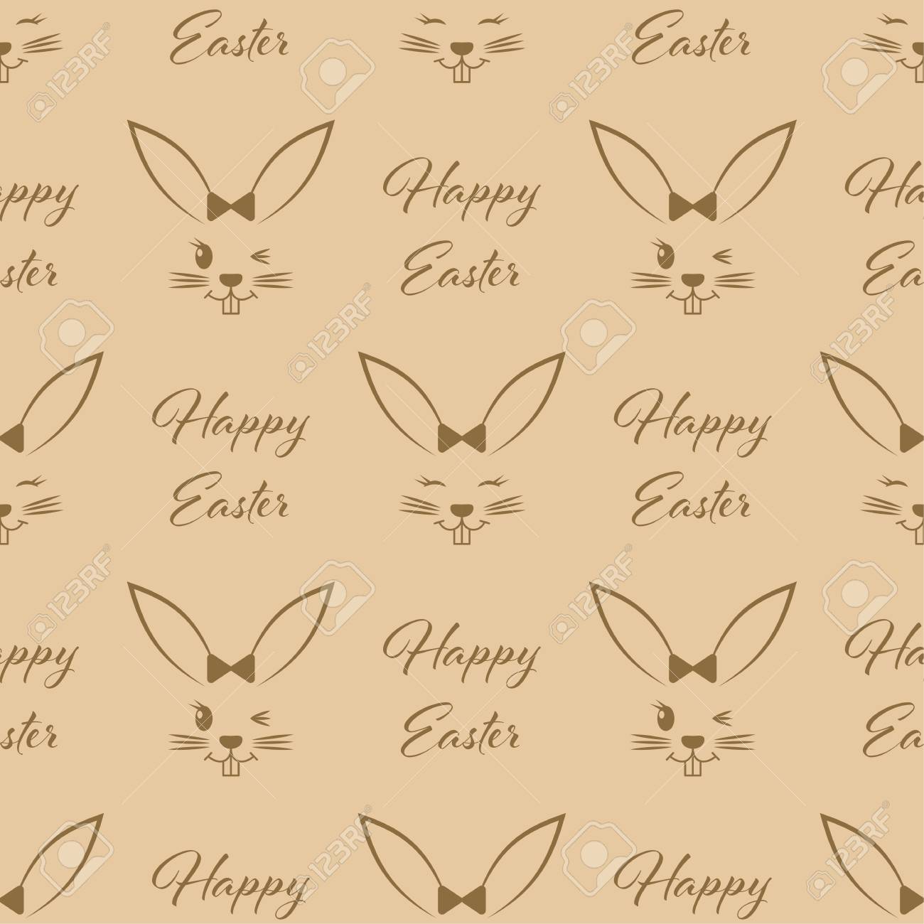 Free download Seamless Pattern With Easter Bunnies Background For ...