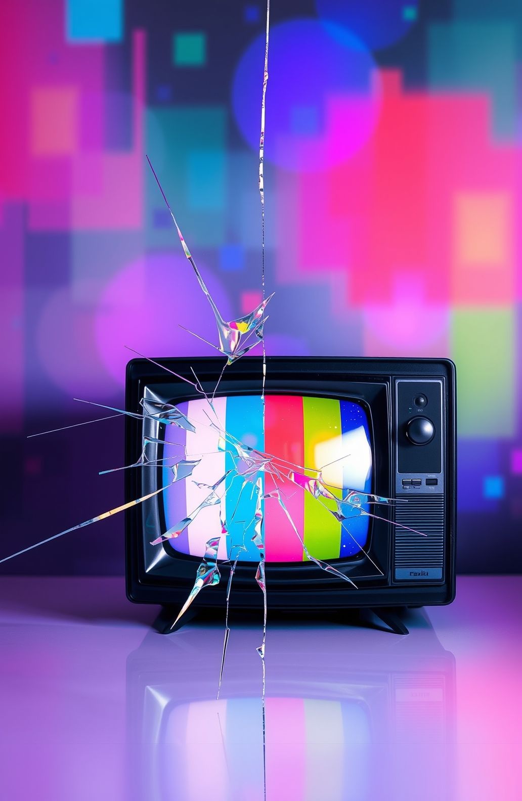 🔥 Free Download Broken Tv Screen Wallpaper by @jmay | WallpaperSafari