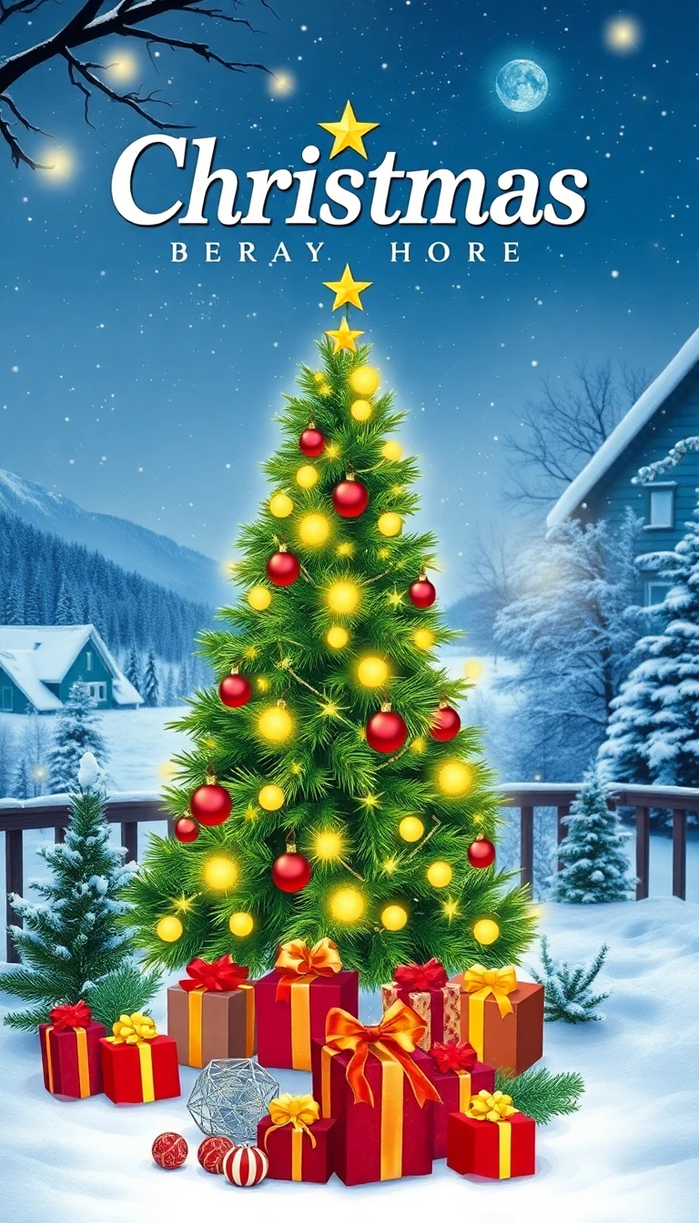 🔥 Free Download Christmas Poster Template Wallpaper by @ryanh89 ...