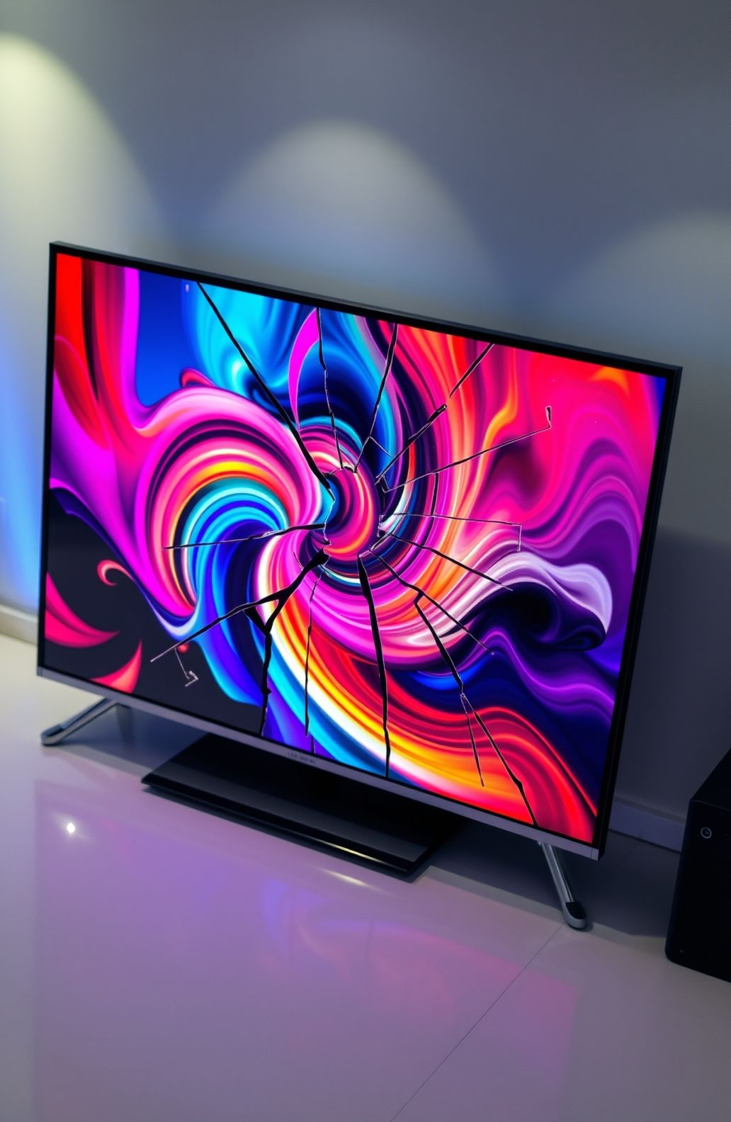 🔥 Free Download Cracked Tv Screen Wallpaper Broken by @hbradley52 ...