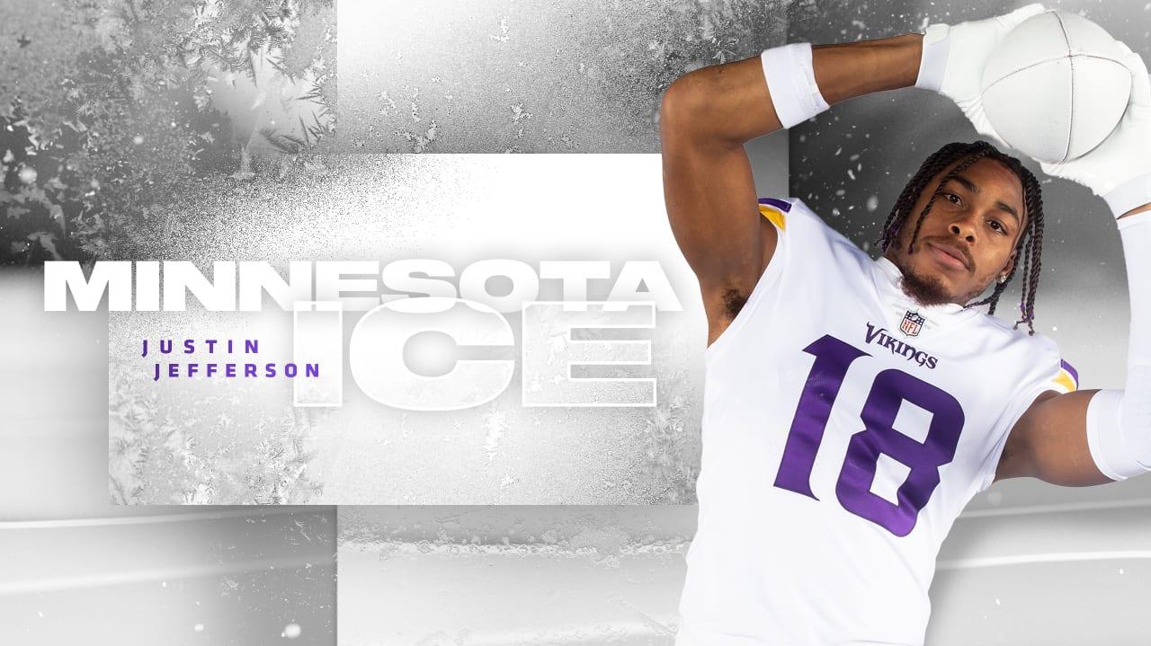 🔥 Free Download Minnesota Ice Justin Jefferson by @jhall | WallpaperSafari