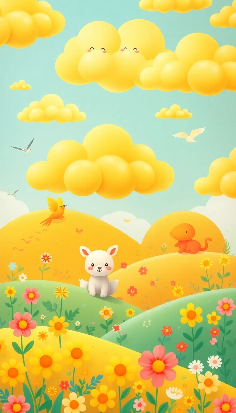 🔥 Free Download Cute Yellow Wallpaper by @aarons35 | WallpaperSafari