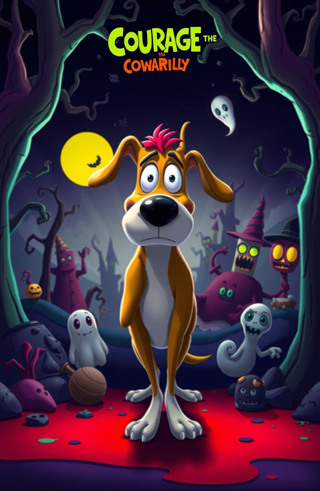 🔥 Free Download Courage The Cowardly Dog 4k Hd Desktop Wallpaper For ...