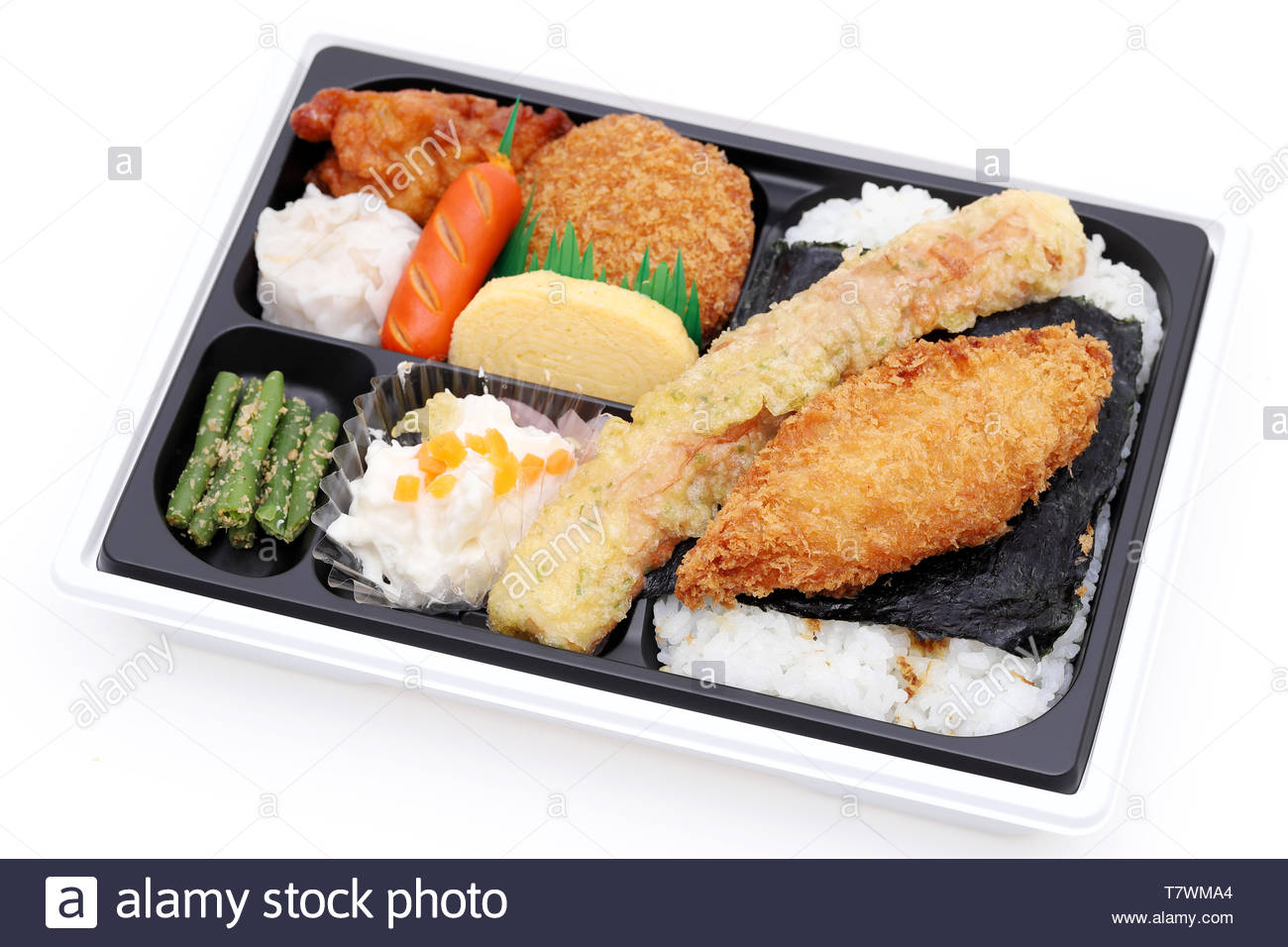 🔥 Free download Japanese bento lunch pack isolated on white background ...